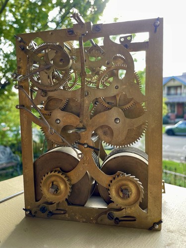 Antique Black Forest 8 Day Double Fusee Cuckoo Clock Movement Jakob ...
