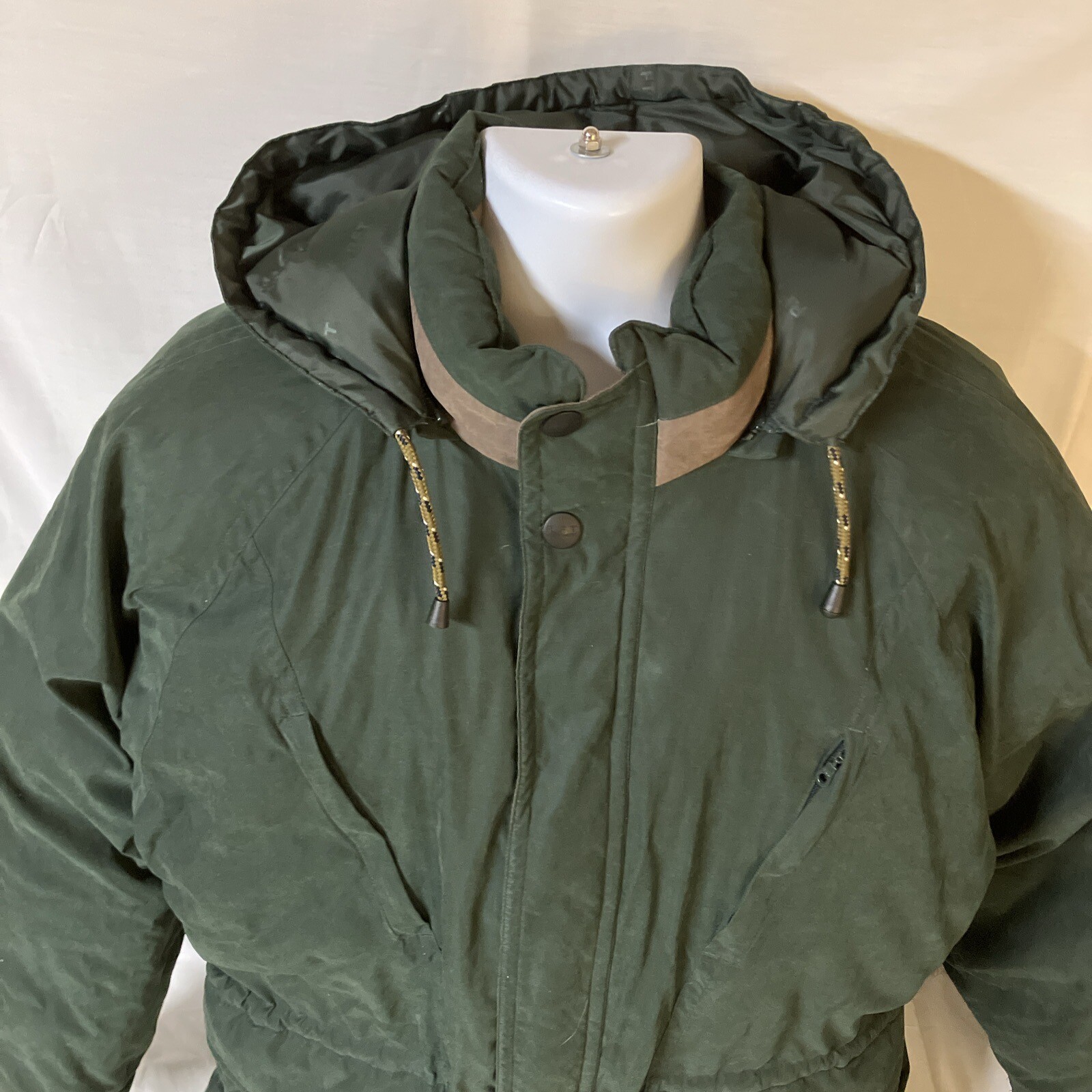 RFT Rainforest Mens Goose Down Parka Jacket Coat w/ H… - Gem