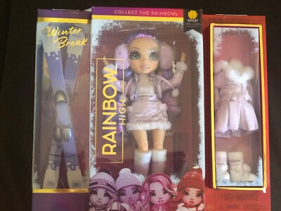 Rainbow High Winter Break Violet Willow Doll | eBay
