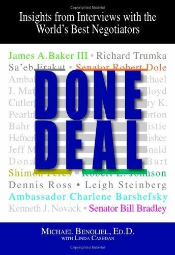 Done Deal by Linda Cashdan and Michael Benoliel (2005, Trade Paperback ...
