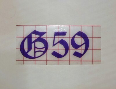 G59 Vinyl Decal | $uicideboy$ | Hip Hop Duo | Scrim | Ruby da Cherry ...