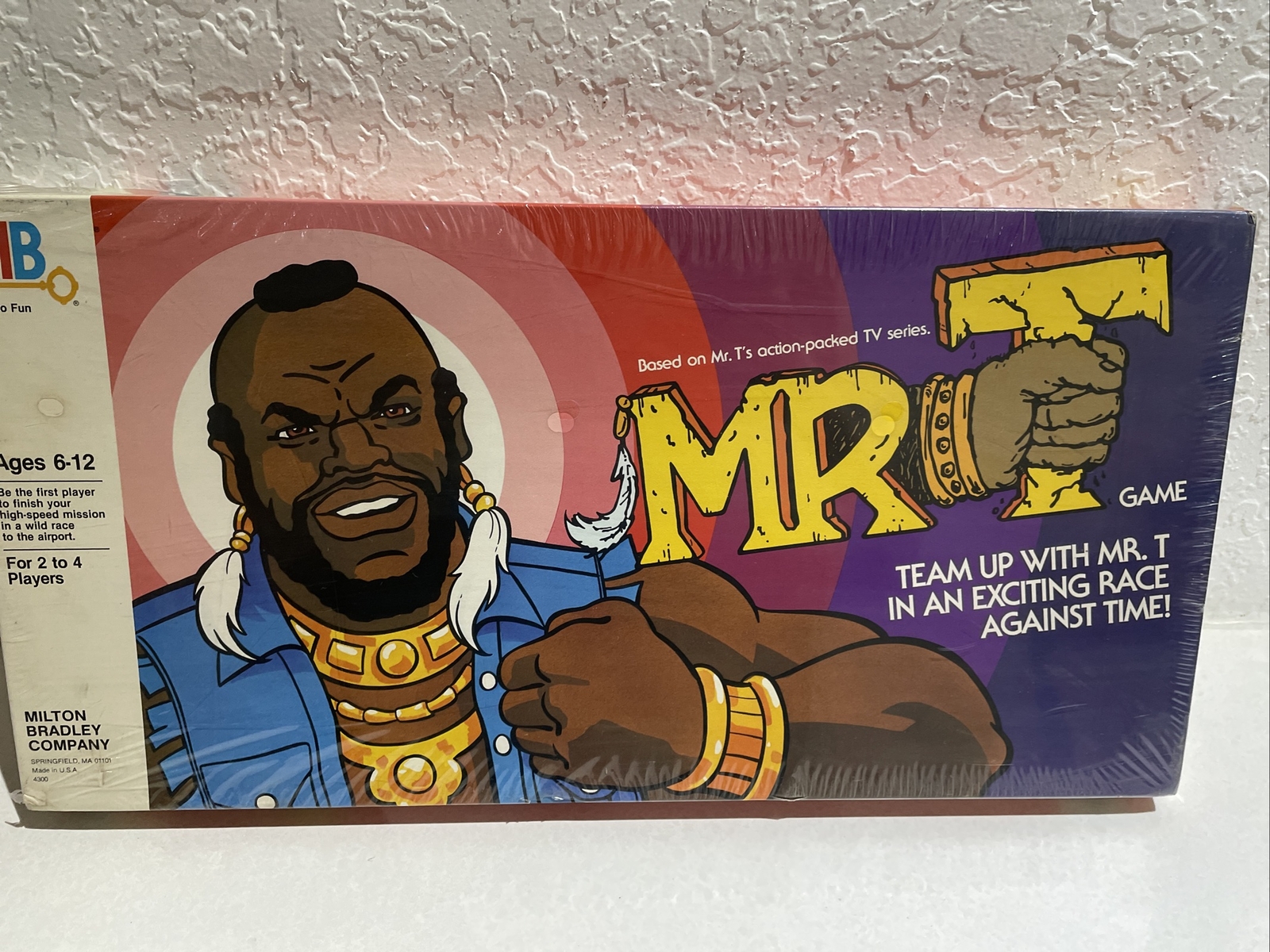 1983 VINTAGE Milton Bradley Mr. T BOARD GAME Brand New Sealed MB | eBay