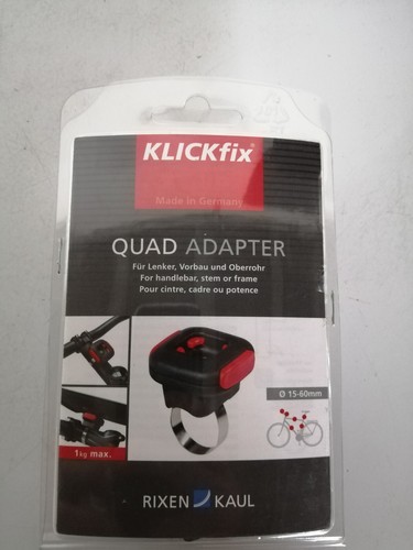 Fixation support KLICKFIX QUAD ADAPTER pour vélos | eBay
