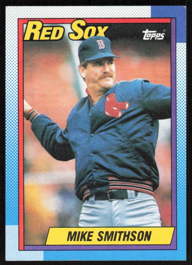 1990 Topps #188 Mike Smithson Boston Red Sox | eBay