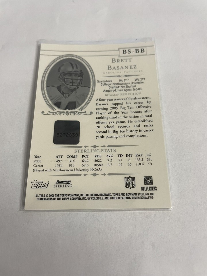 2006 Bowman Sterling Autograph Brett Basanez (BS-BB) | eBay