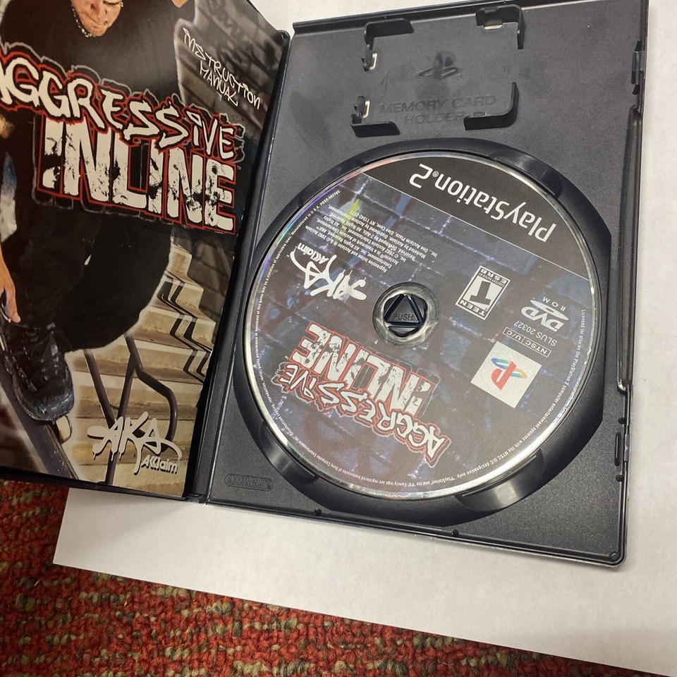 Aggressive Inline Skating (Sony PlayStation 2 / PS2, 2002) Tested and ...