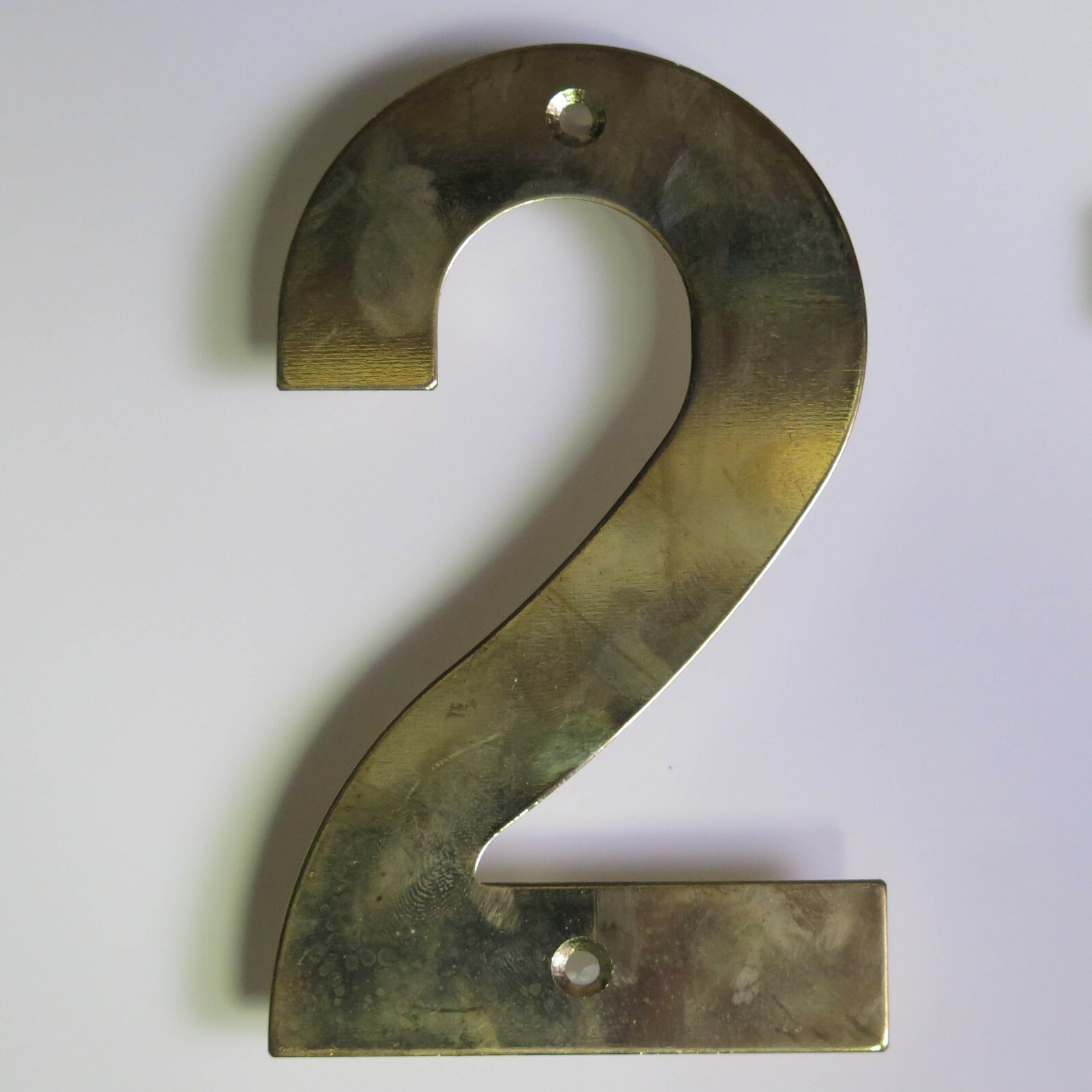 12cm Metal House Gold Numbers patina,rustic | eBay Australia