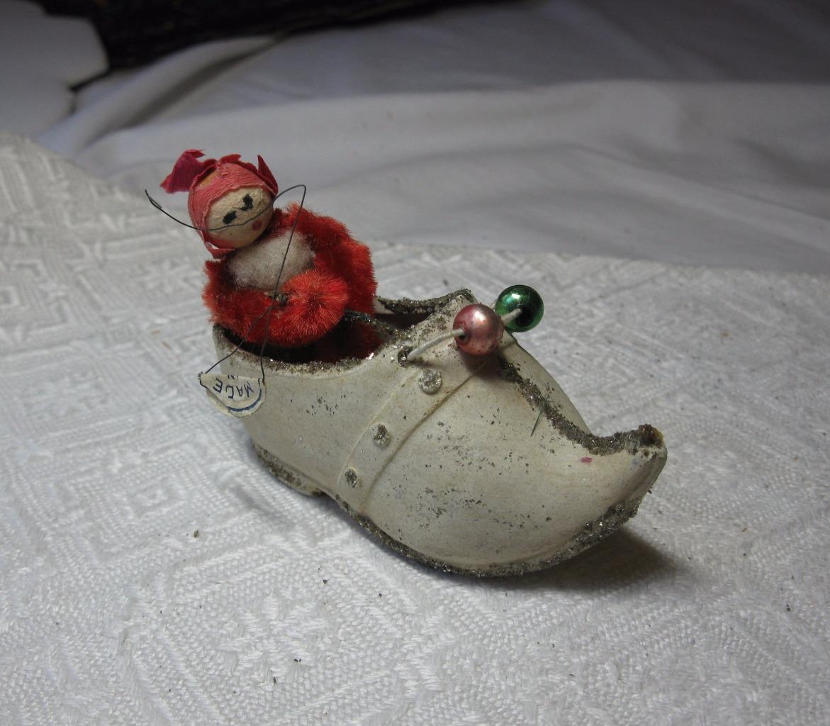 Rolling Elf Bisque Germany Snow Baby c1910 Vintage Christmas Holiday ...