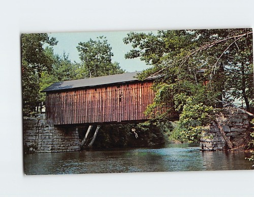 Postcard Babb's Bridge North Windham Maine USA | eBay