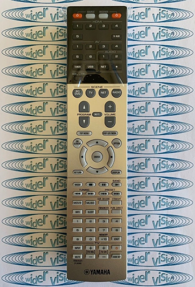 *NEW* Genuine Yamaha AV Receiver Remote Controls - HTR, RX-V and RX-A ...