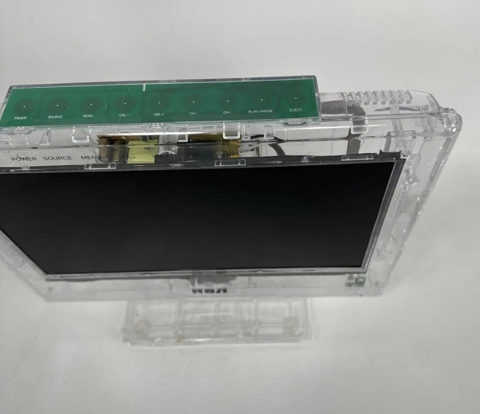 RCA 13 Inch Clear Prison TV J13SE821 NO Remote Tested and Working | eBay