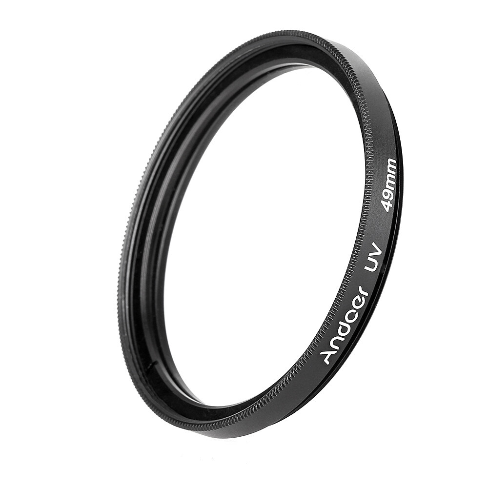 Andoer 49mm UV Ultra Violet Filter Lens Protector for Canon Nikon DSLRs ...