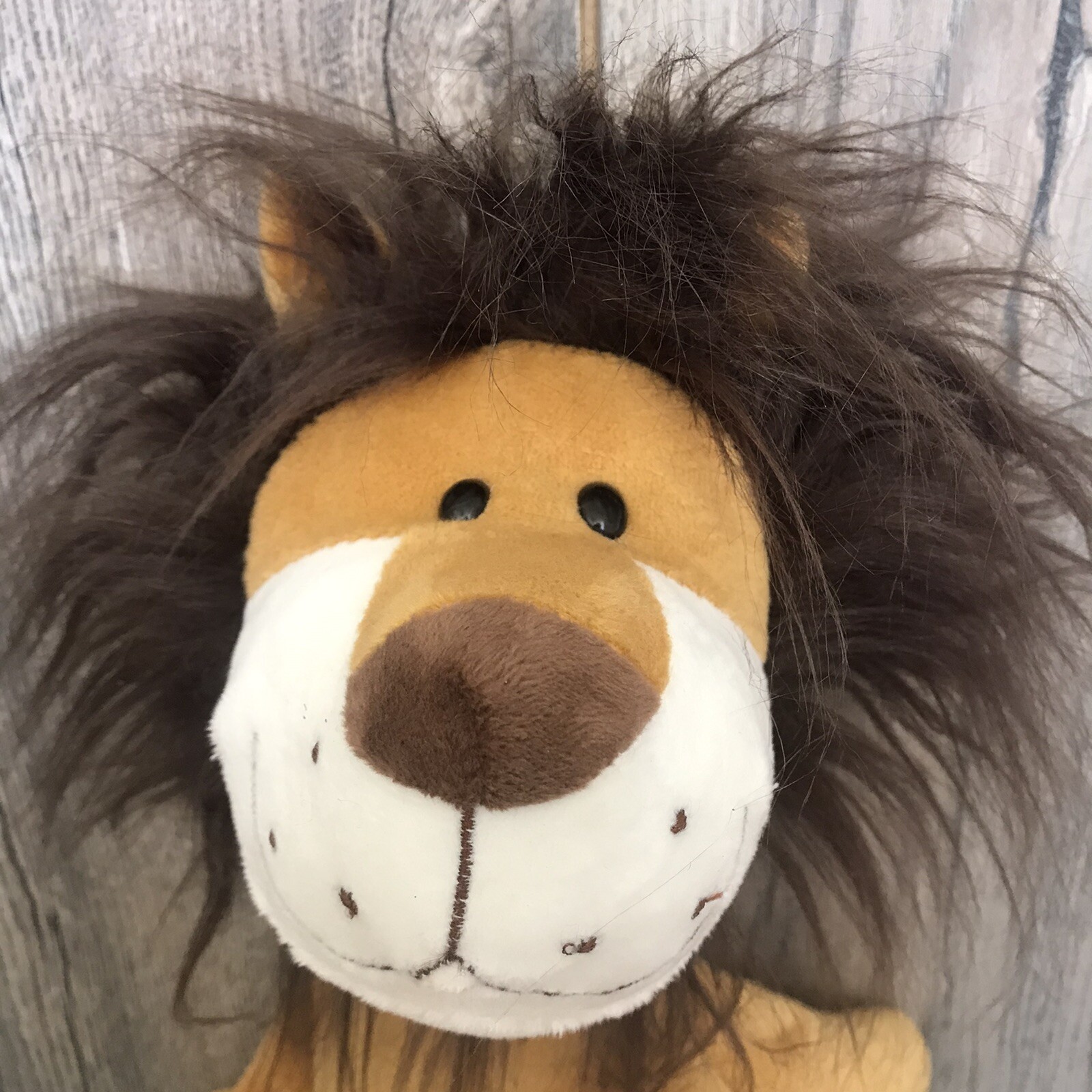 Hobby Lobby Plush Lion Stuffed Animal Soft Toy Childrens Zoo Lovey 12 ...