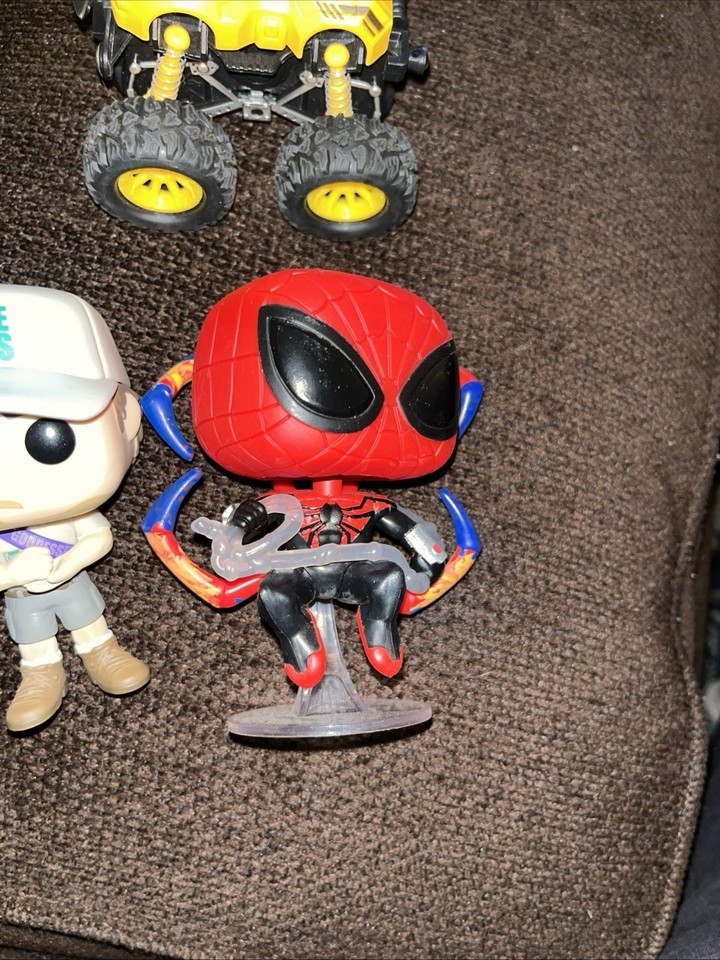 Marvel Funko Pop Loose Figure Lot Spiderman Three Others | eBay