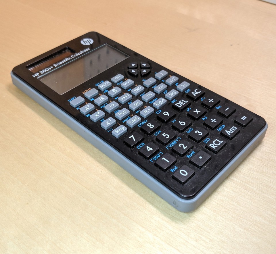 WORKING Solar HP 300s+ Scientific Calculator with Case Cover, Solar ...