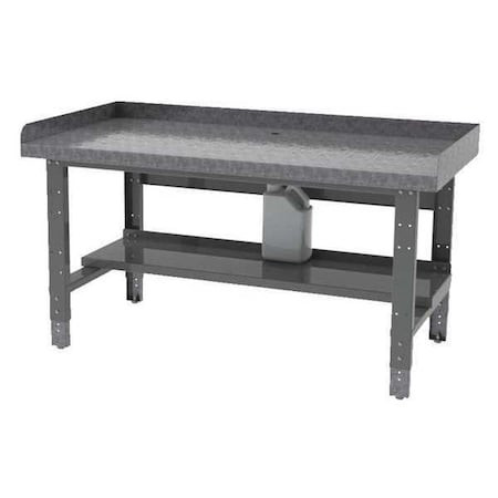 Greene Manufacturing Ba-305-Tdb-Galv Bolted Tear Down Bench, Steel, 60 ...