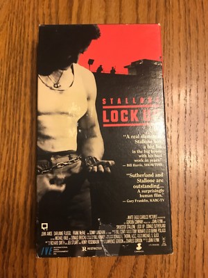 LOCK UP VHS 1989 Sylvester Stallone Donald Sutherland Crime Thriller | eBay
