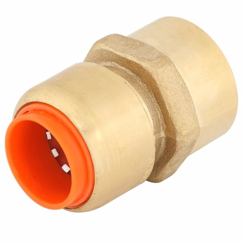 SmarteX COPPER FEMALE CONNECTOR Push Fit Brass*AUS Brand-1/2x1/2 Or 3 ...