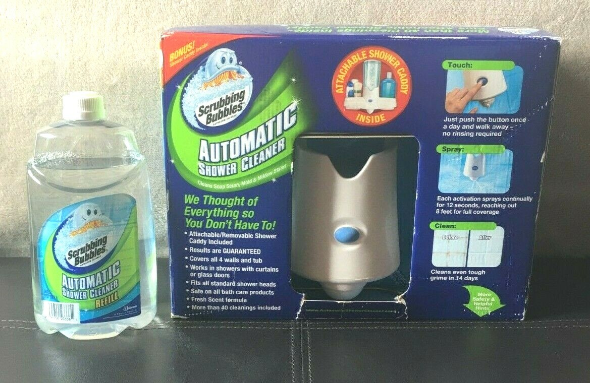 Scrubbing Bubbles Shower Cleaner Dispenser Quiclean Tap & Shower
