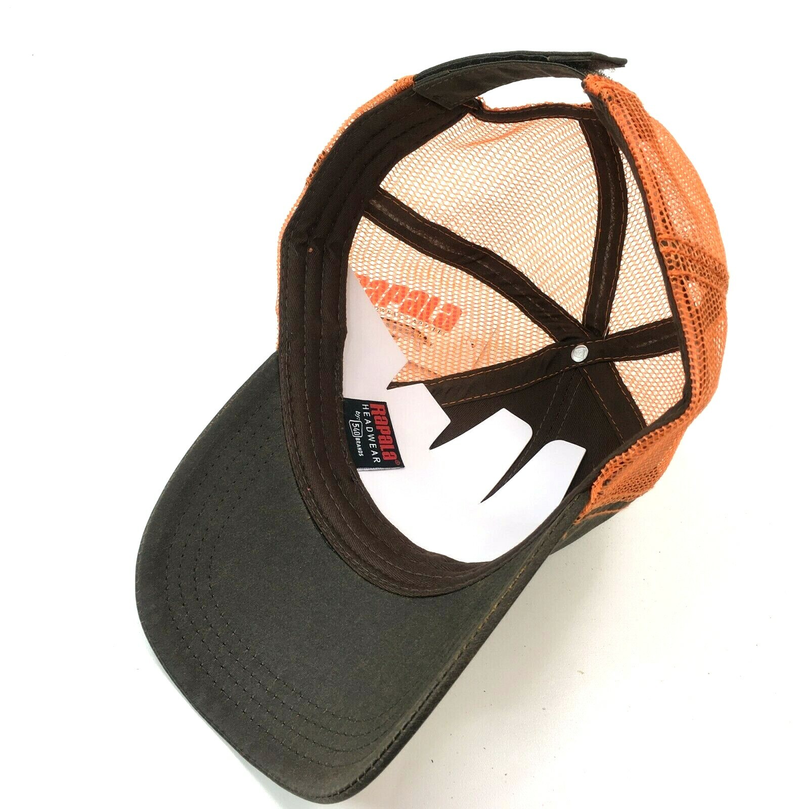 s Rapala Fishing Lures Adjustable Baseball Hat Cap Leather Patch for ...