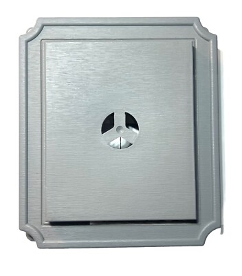 Vinyl Siding Scallop J-Block Graphite Gray 215 Outlet Mount Block ...