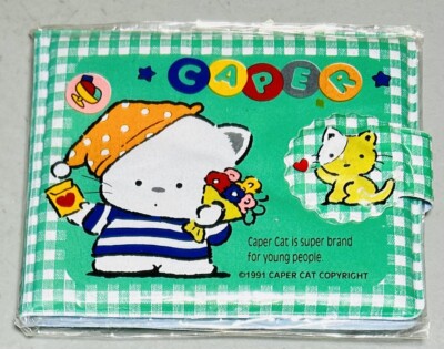 Vintage 1991 CAPER CAT Wallet By Dainty Animation Anime Influence New ...