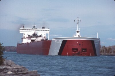 SHIP --- MV EDWIN H GOTT (NEEBISH ISLAND MI) ORIGINAL SLIDE 10-11-97 ...