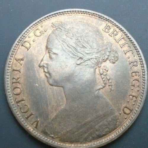 1887 QUEEN VICTORIA UNCIRCULATED ONE PENNY 1D REF SPINK 3954 | eBay UK