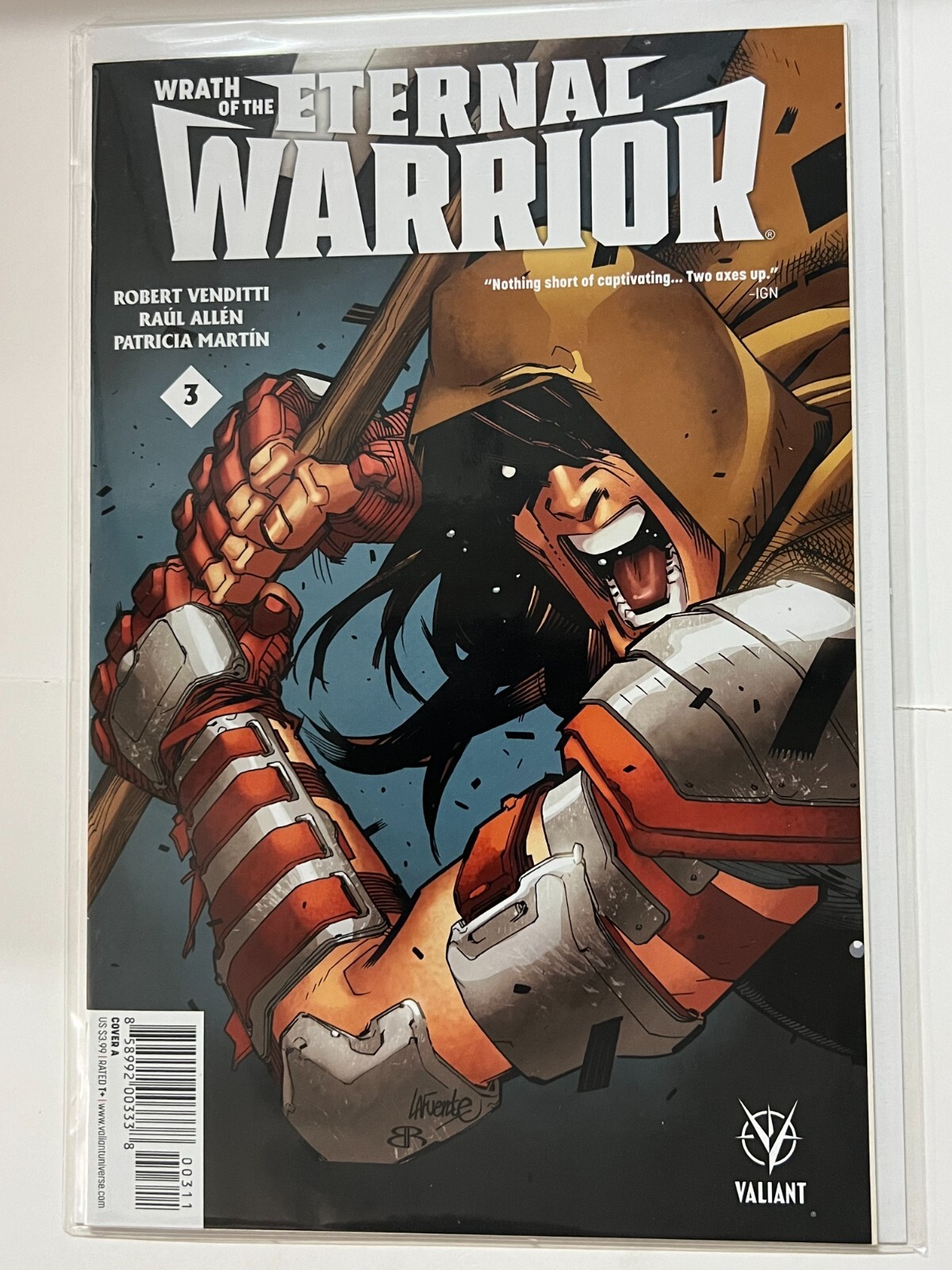 Wraith Of The Eternal Warrior Comic 3 Cover A 2015 Robert Venditti ...