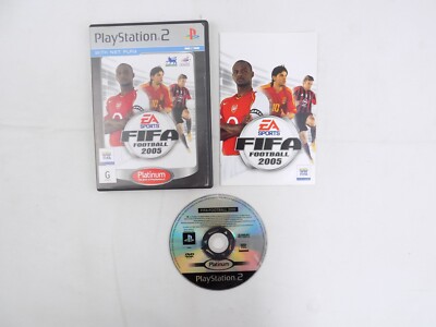 Mint Disc Playstation 2 Ps2 Platinum Fifa Football 2005 05 - Inc Manual ...