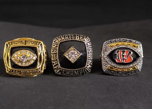 3 Ring Set 1981 1988 2021 Cincinnati Bengals ring Fan Souvenirs Size 11 ...