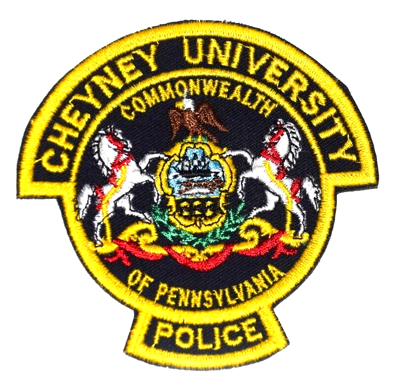 CHEYNEY UNIVERSITY OF PENNSYLVANIA PA SCHOOL CAMPUS Police Patch ...