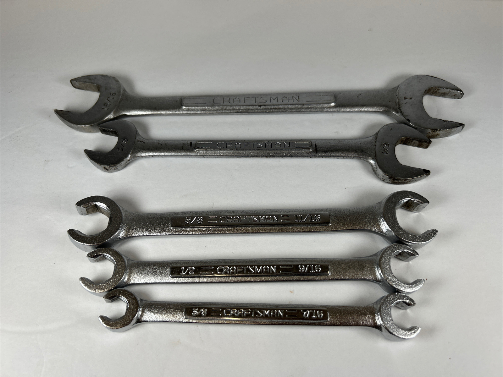 Lot Of 5 Craftsman Wrenches “V” Stamp Double Ended Forged In USA | eBay