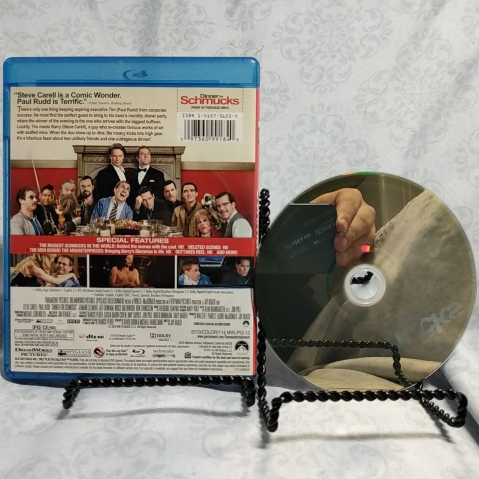 Dinner for Schmucks (Blu-ray Disc, 2011) SWB Combined Shipping SWB ...