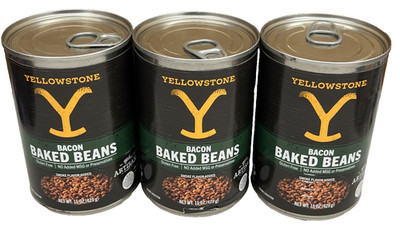 Yellowstone Baked Beans with Bacon 15 oz (3 cans) | eBay