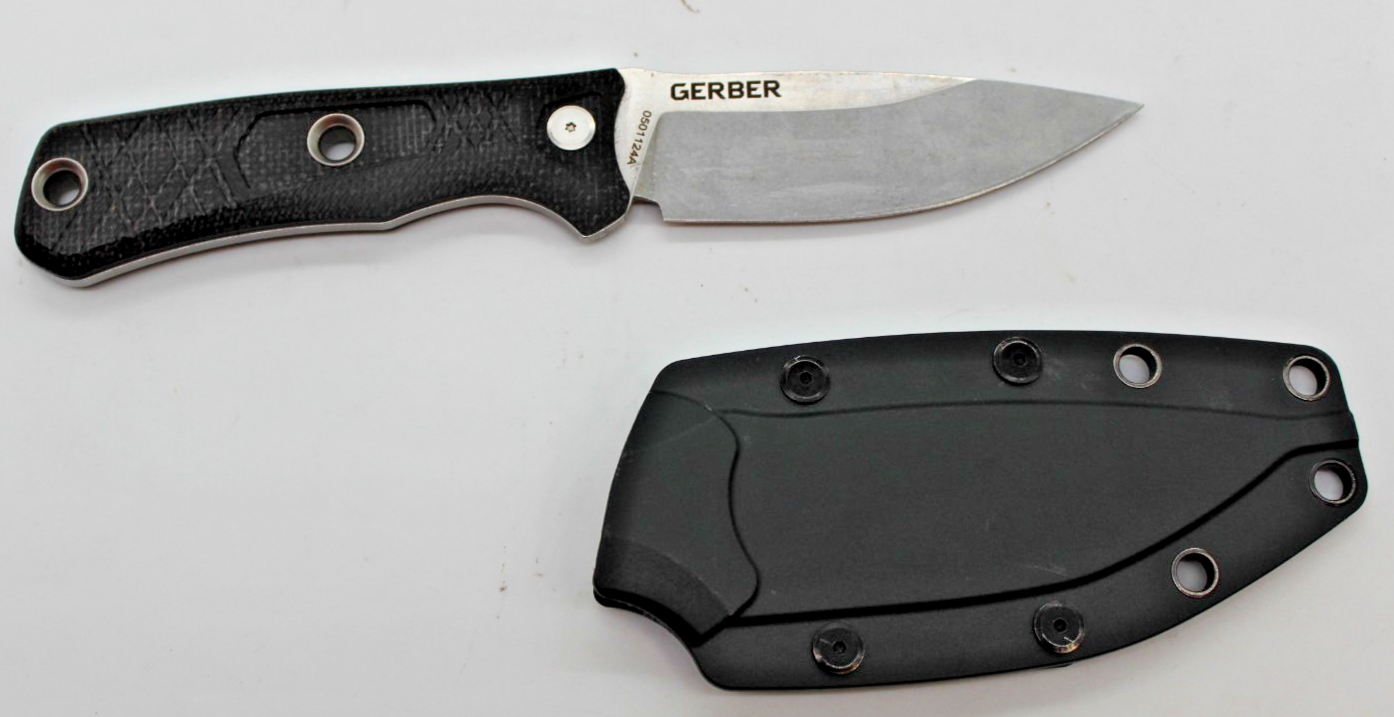 Gerber Dibs Fixed Blade Knife Hard Plastic Sheath 0501124A | eBay