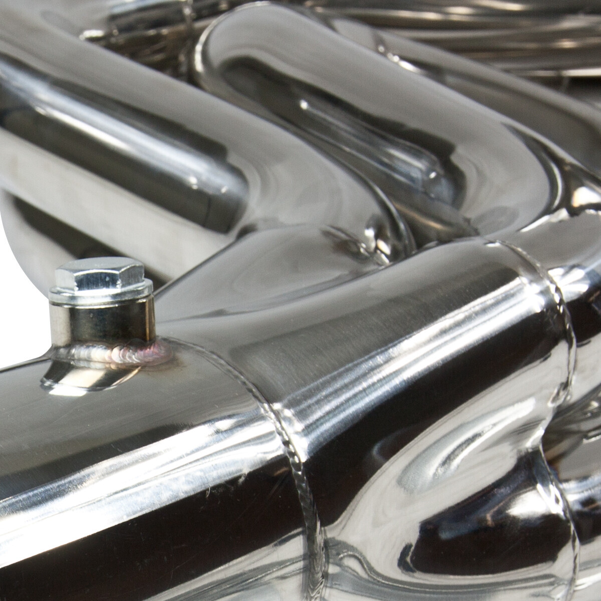 STAINLESS STEEL WATER INJECTED HEADER BIG BLOCK BBC JET BOAT EXHAUST ...