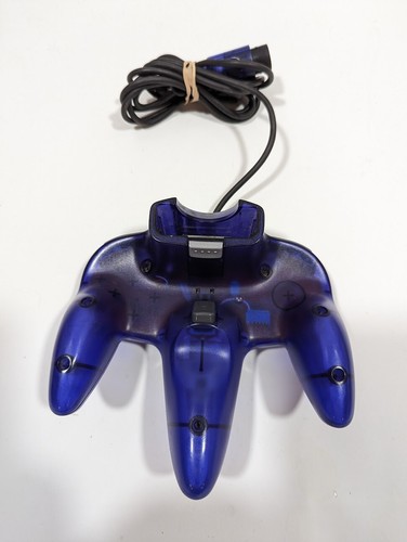 Loose Nintendo N64 Ice Blue Watermelon Red Controller OEM Funtastic ...