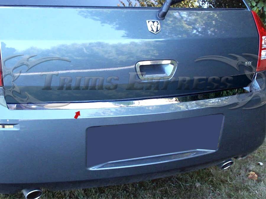fit: 2005-2008 Dodge Magnum Rear Bumper Trim Cover Accent Stainless ...