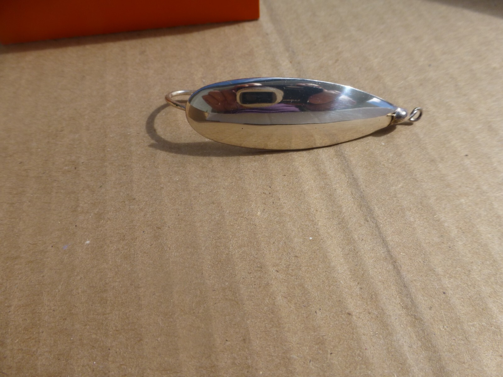 Johnson's Silver Minnow Spoon 1110 looks as if has never used shinny ...