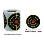 Splatter Target Stickers 3inch Self-Adhesive Reactive Targets Paper for ...