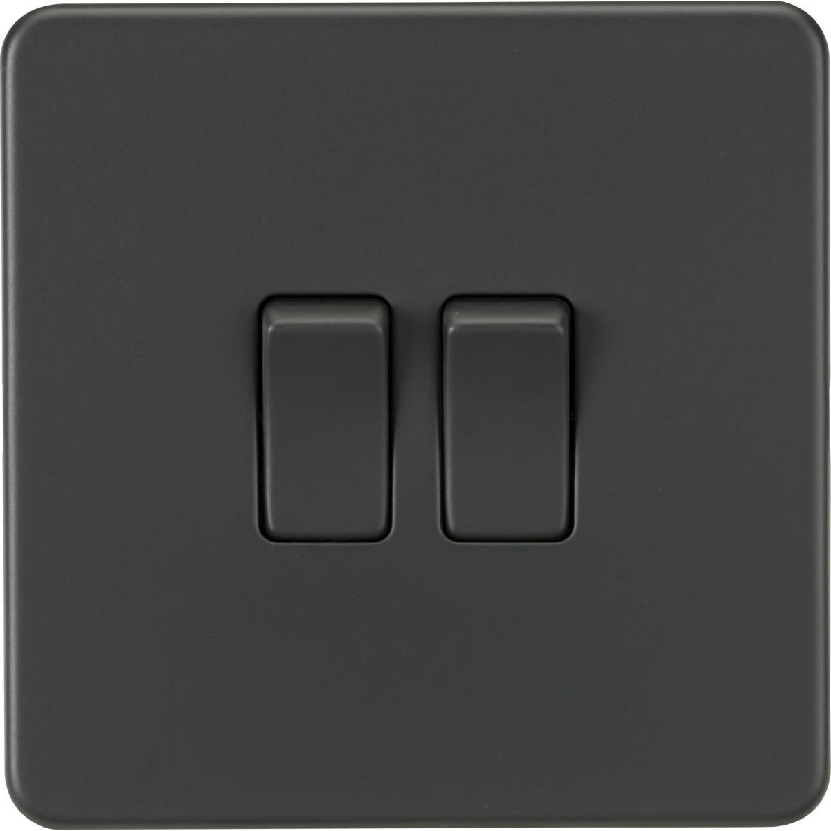 Screwless Anthracite Electrical Plug Sockets and Switches + USB ...