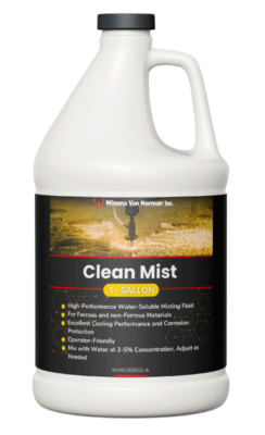 Clean Mist - Concentrated Misting Coolant for Cutting and Machining - 1 ...