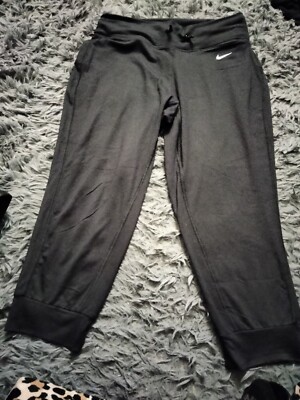 Nike Dri Fit Work Out Capris In Size Mt | eBay