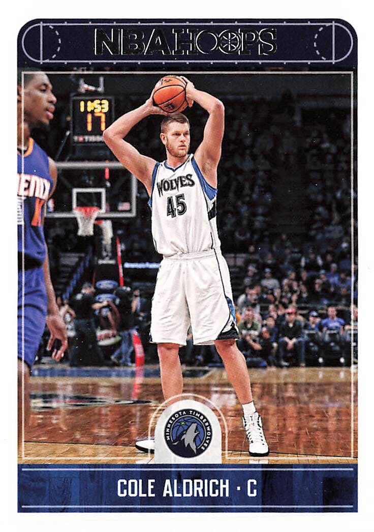 2017 Hoops #224 Cole Aldrich Minnesota Timberwolves | eBay