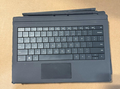 Genuine Microsoft Surface Pro 3 4 5 6 Black Type Cover Keyboard (1644) | eBay