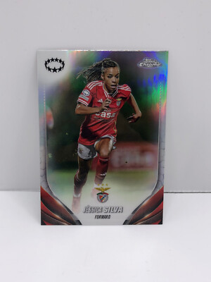 Jessica Silva 2023 Topps Chrome UEFA Women's Champions League Refractor ...