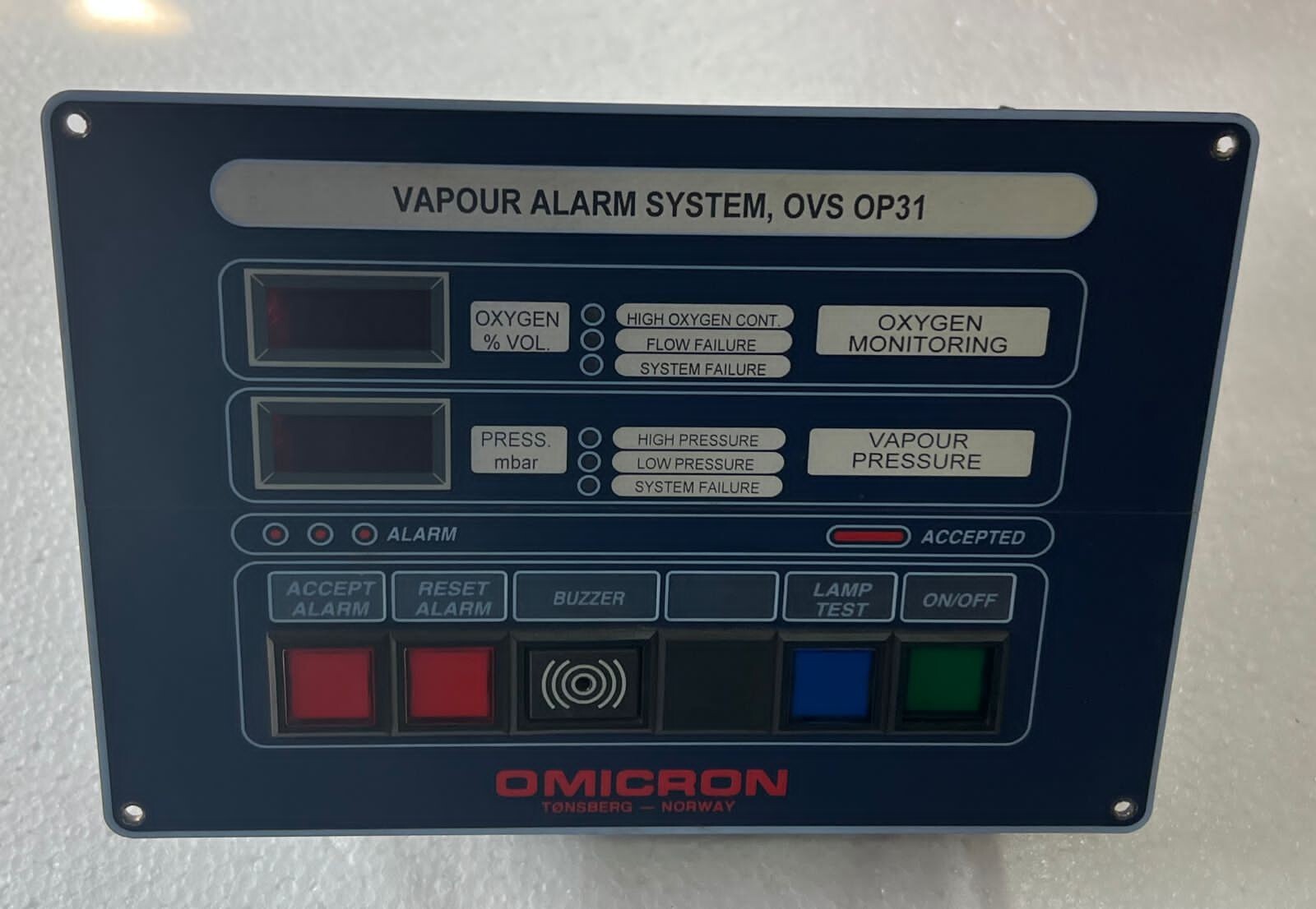 Omicron Ovs Op31 Vapour Alarm System | eBay