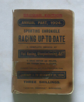 THE SPORTING CHRONICLE: RACING UP- TO - DATE : Horse Racing / Sport ...