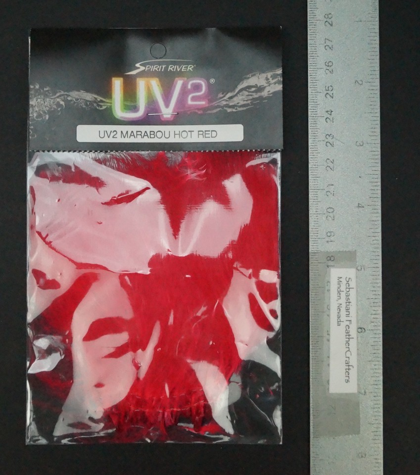 Spirit River UV2 Marabou Pack Fly Tying 42 Colors to Choose From | eBay